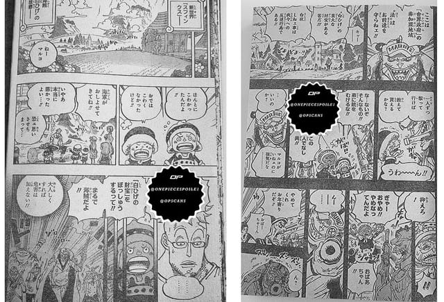 One Piece chapter 1073: Raw scans confirm Stussy fighting Lucci as a ...