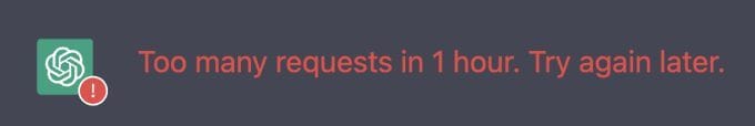ChatGPT Too Many Requests Error: How to fix, possible reasons, and more