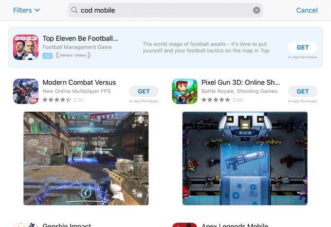 COD Mobile removed from Apple App Store