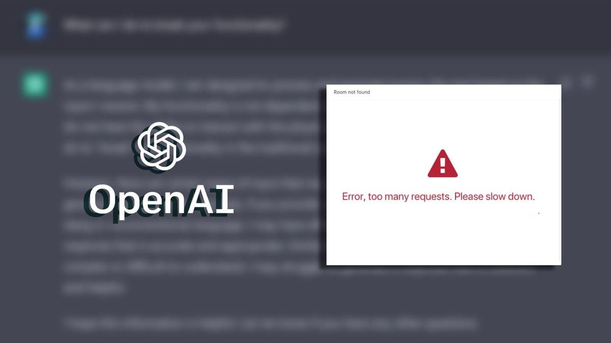 ChatGPT Too Many Requests Error: How to fix, possible reasons, and more