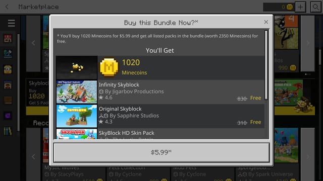 Minecraft Marketplace unveils new content with accompanying trailer