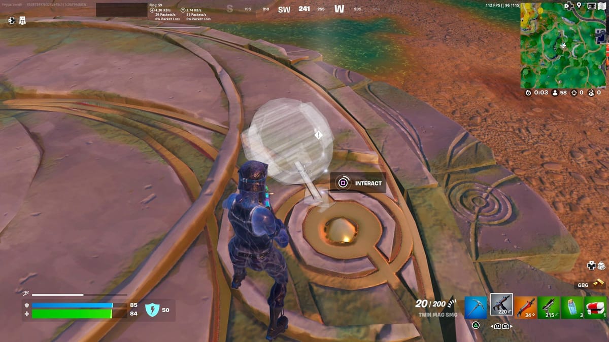 How to plant star sensors and cosmic monitor in Fortnite Chapter 4