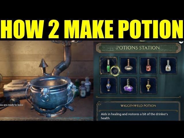 Hogwarts Legacy potions guide: How to obtain all recipes and ingredients