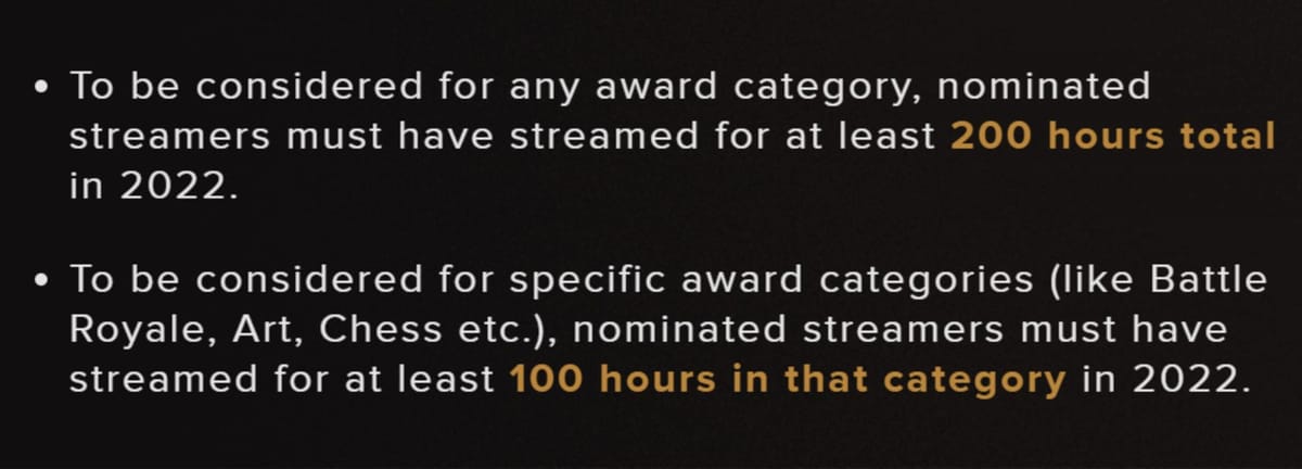 Streamer Awards 2023: Nominations, categories, livestream date, and ...