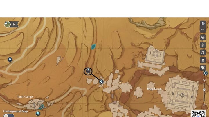 Genshin Impact: All 7 Signal Spirit locations in Desert of Hadramaveth