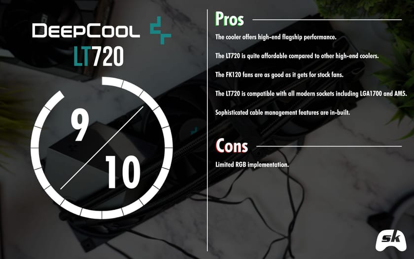 DeepCool LT720 review: A fantastic high-end entry