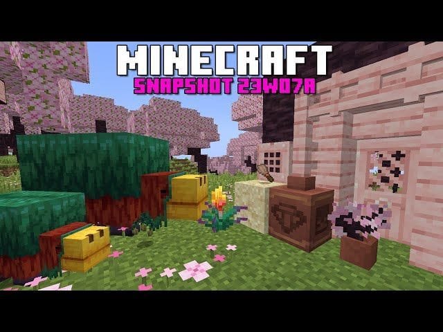 Cherry wood in Minecraft 1.20 update: All you need to know