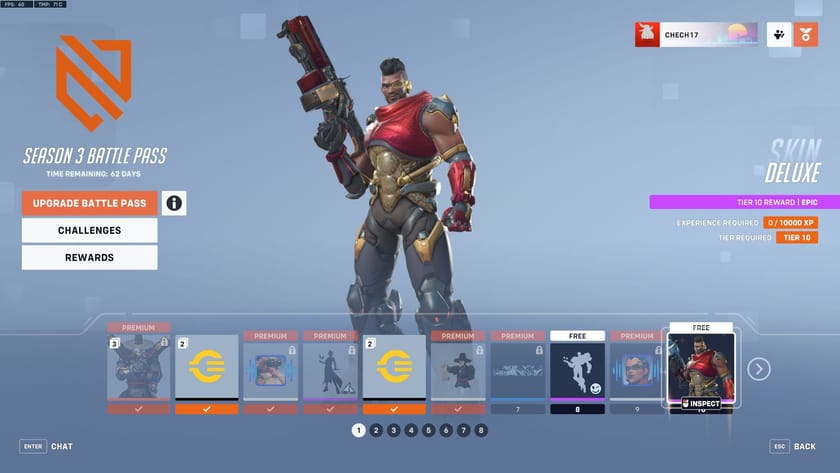 Overwatch 2 Season 3: All Battle Pass tiers and rewards