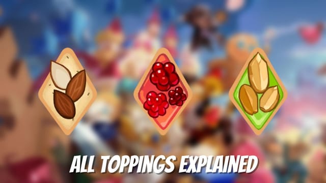 Full Toppings Guide for Cookie Run: Kingdom (February 2023)