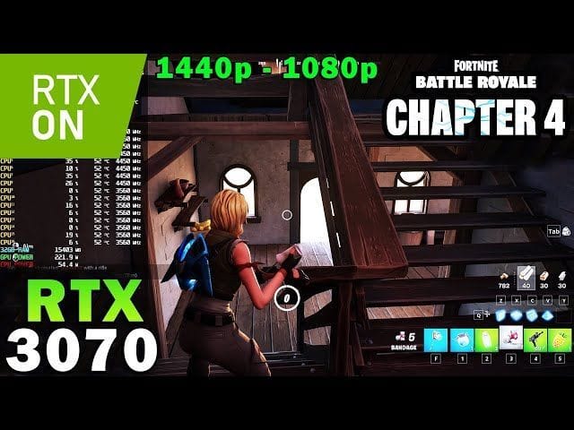 Best Fortnite Chapter 4 graphics settings for Nvidia Geforce RTX 3070 ...
