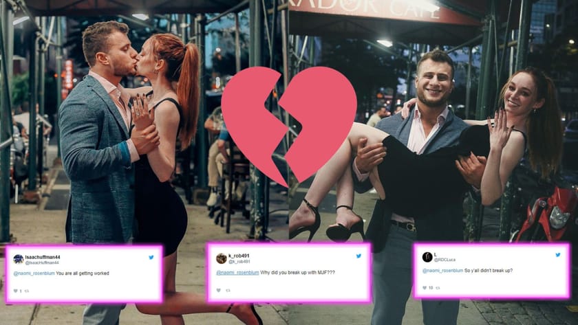 "Didn’t you guys break up?" - Twitterverse left confused as MJF's fiancée shares post about AEW ...