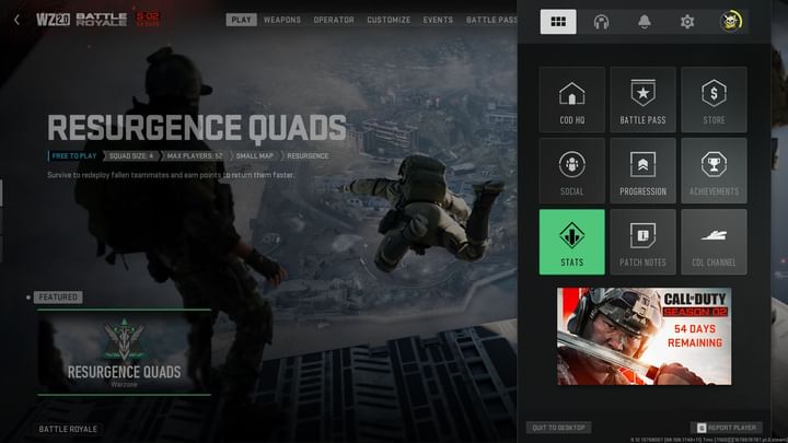 How to check your Combat Records in Warzone 2