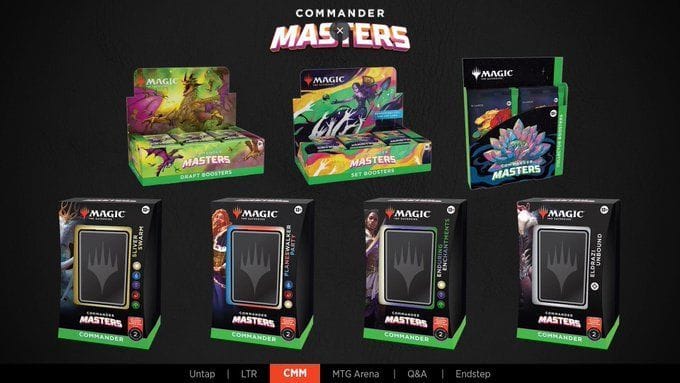 Commander Masters: Magic: The Gathering announces first Commander ...