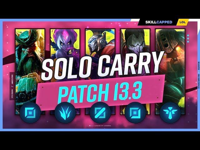 5 champions that are great in professional play but bad in solo queue ...