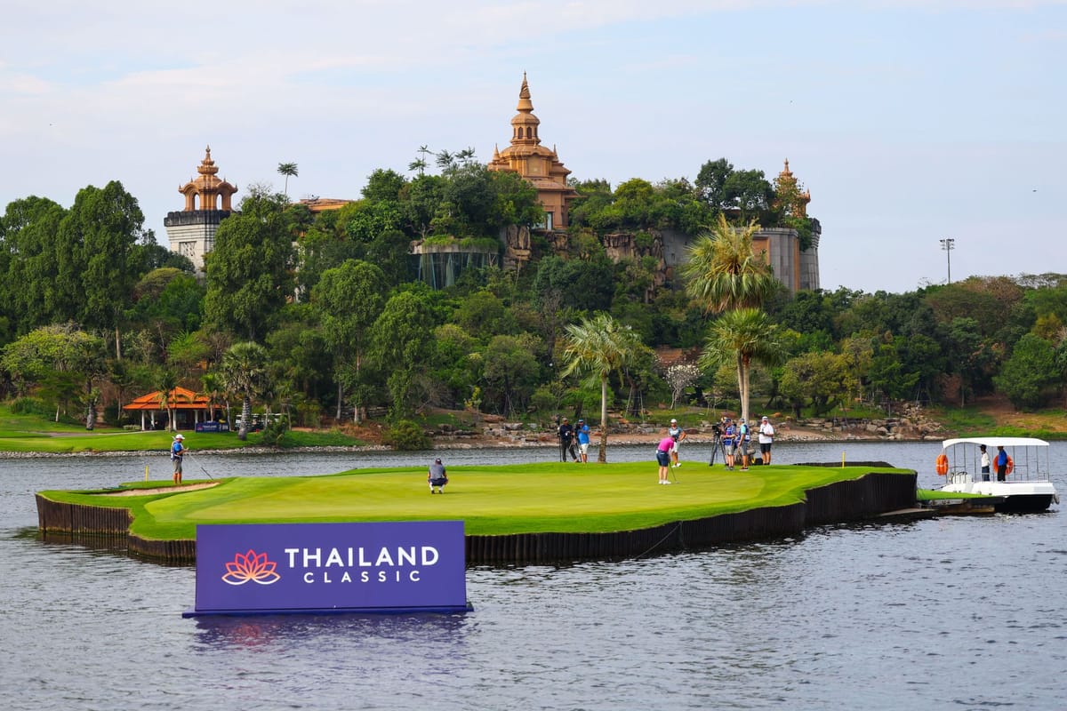 What is special about the 17th green at Thailand's Amata Spring Golf ...