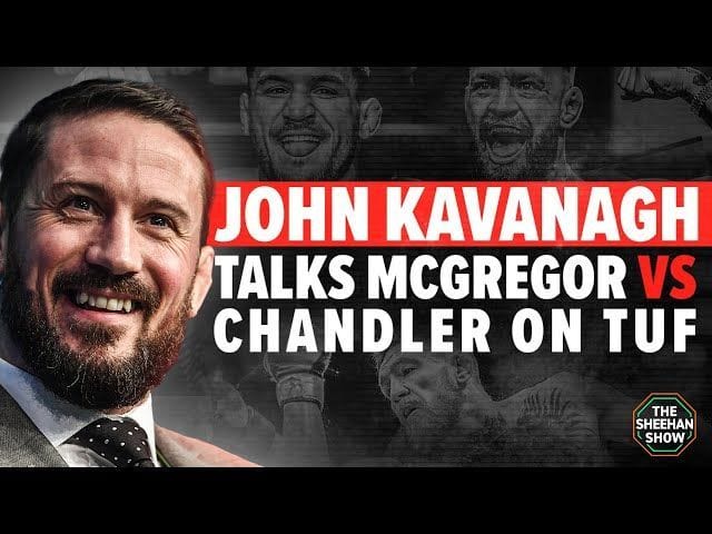 "It's a bit like Groundhog Day, every interview" - Coach John Kavanagh ...