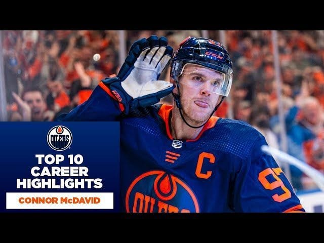 WATCH: Connor McDavid reaches 100-point milestone for the season