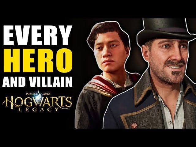 Every key character in Hogwarts Legacy and their roles