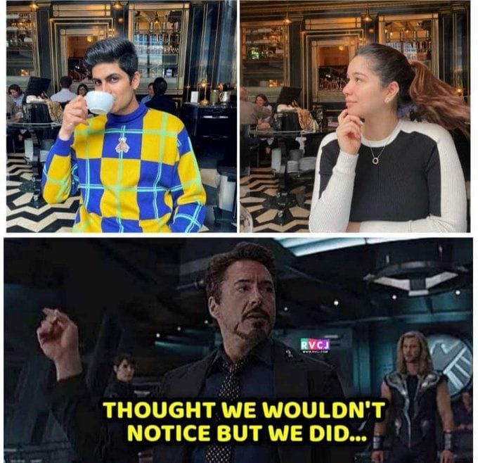 "Pakda Gaya"- Top 10 funny memes after Shubman Gill's Valentine's day ...