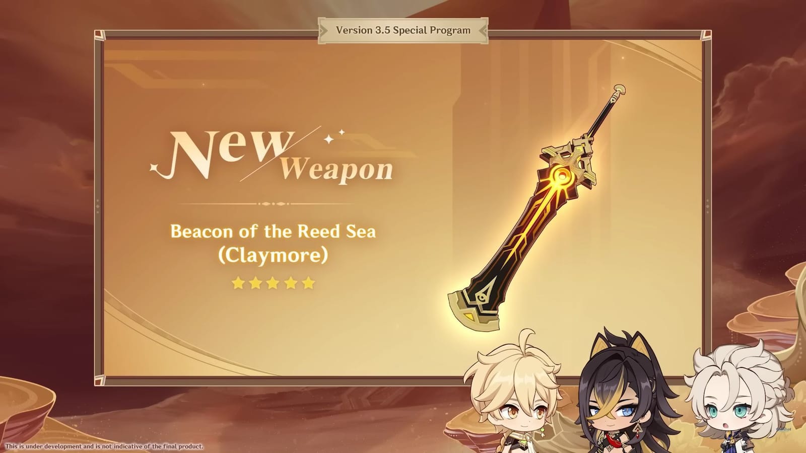 Genshin Impact: Beacon of the Reed Sea stats, ascension materials, best characters, and more