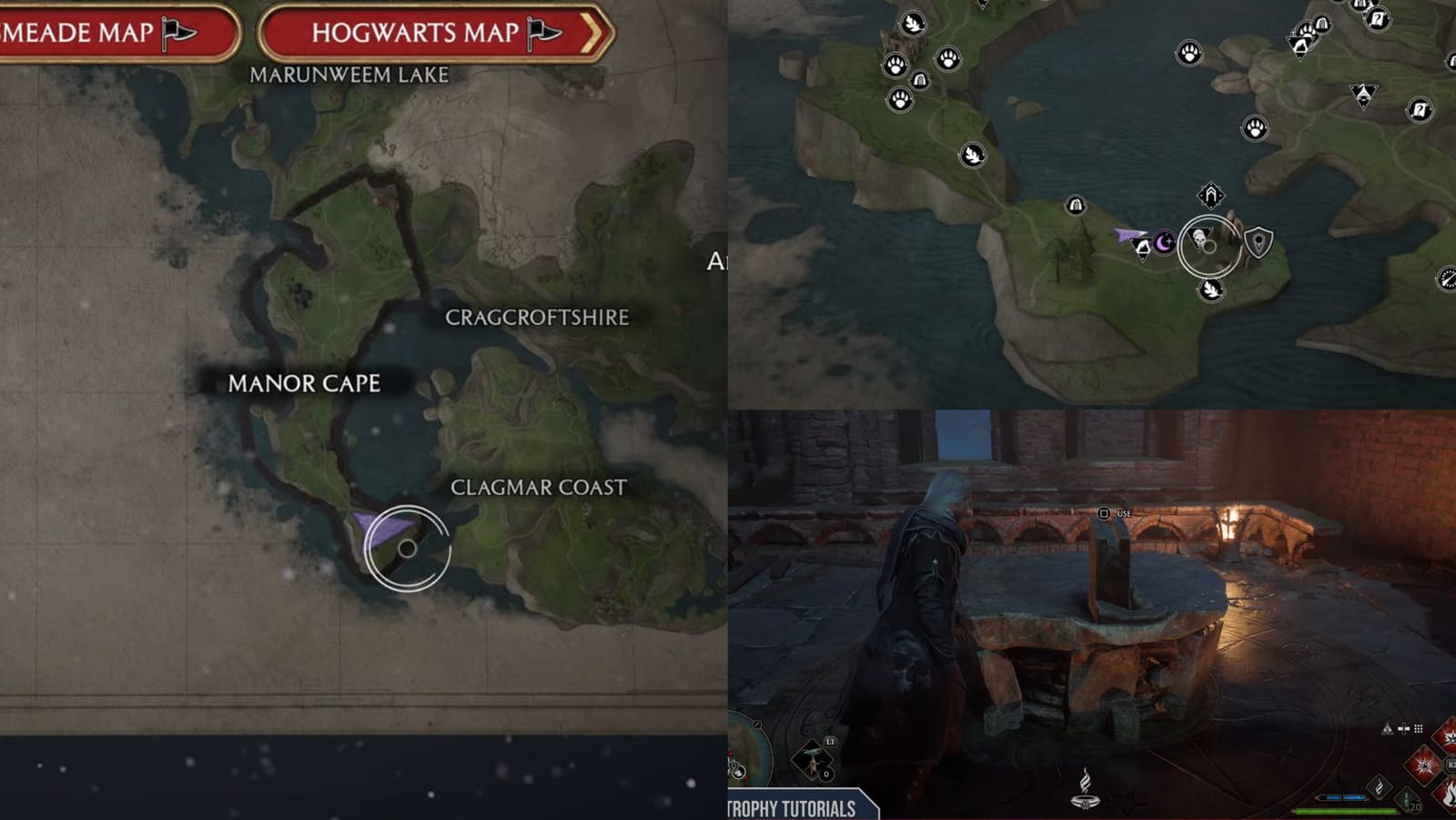 All Astronomy table locations in Hogwarts Legacy and how to use them