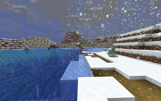 How does weather work in Minecraft?