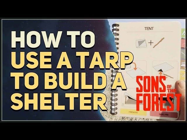 Tarp: Why you should try to get your Tarp back in Sons of the Forest