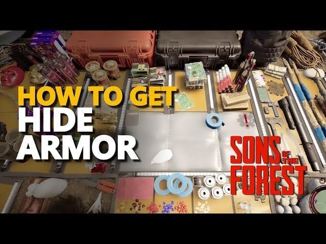 All armor types in Sons of the Forest explained