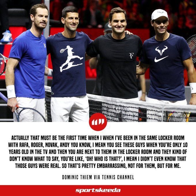 Dominic Thiem gives his take on GOAT debate after Novak Djokovic equals ...