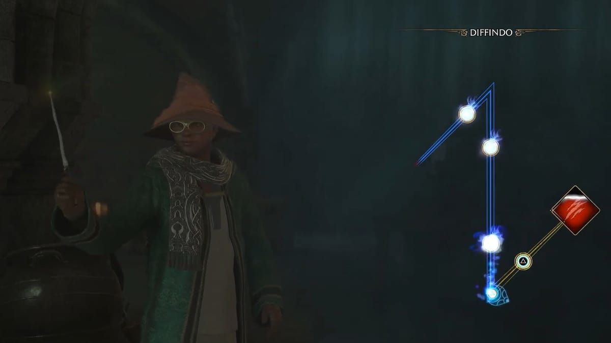 How to unlock Diffindo in Hogwarts Legacy?
