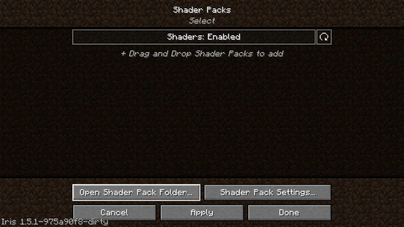 How to use shaders in Minecraft 1.20 snapshots