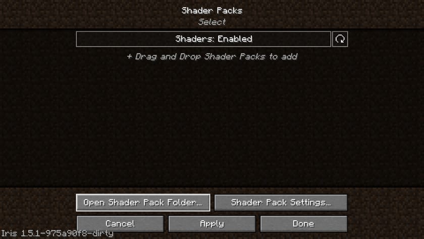 How to use shaders in Minecraft 1.20 snapshots
