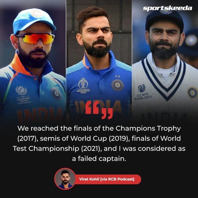 "Winning became a habit during his tenure" - Virat Kohli's childhood ...
