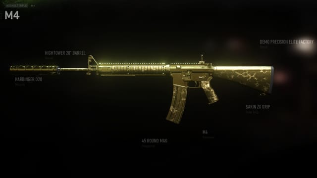 COD veteran FaZe Booya reveals the "OG" ironsight M4 loadout build for Warzone 2