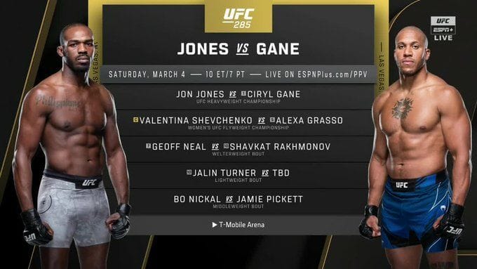 When is UFC 285? Everything you need to know about the upcoming PPV ...