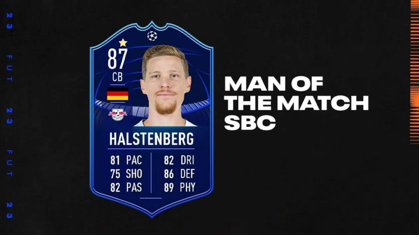 FIFA 23: FIFA 23 Marcel Halstenberg UCL MOTM SBC - How to complete ...