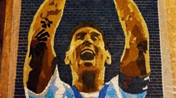 Lionel Messi honored with incredible first-ever mosaic mural of him ...