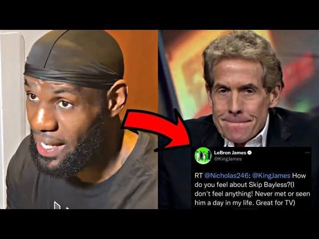 Why does Skip Bayless hate on LeBron James? Exploring the one-sided ...