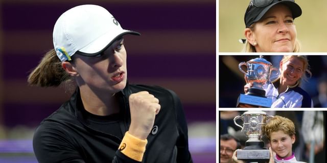 Iga Swiatek breaks Chris Evert's record for fewest games lost en route to WTA title at Qatar ...
