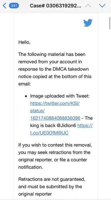 KSI’s tweet gets taken down by Gatorade following a troll video by JiDion