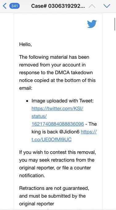 KSI’s tweet gets taken down by Gatorade following a troll video by JiDion