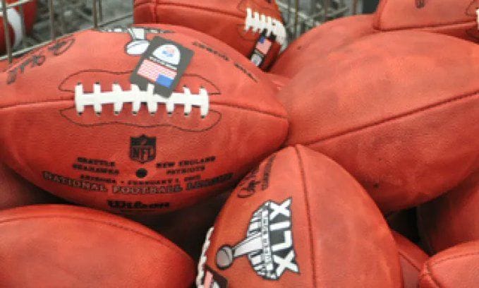 How many footballs are used in the Super Bowl?