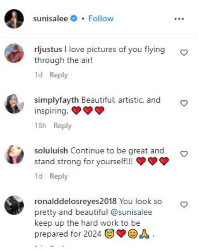 “Queen of 10s” – Fans in awe as Suni Lee shares latest pictures of her ...