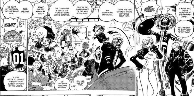 One Piece chapter 1074: Vivi Nefertari returns as Luffy and Zoro guard ...