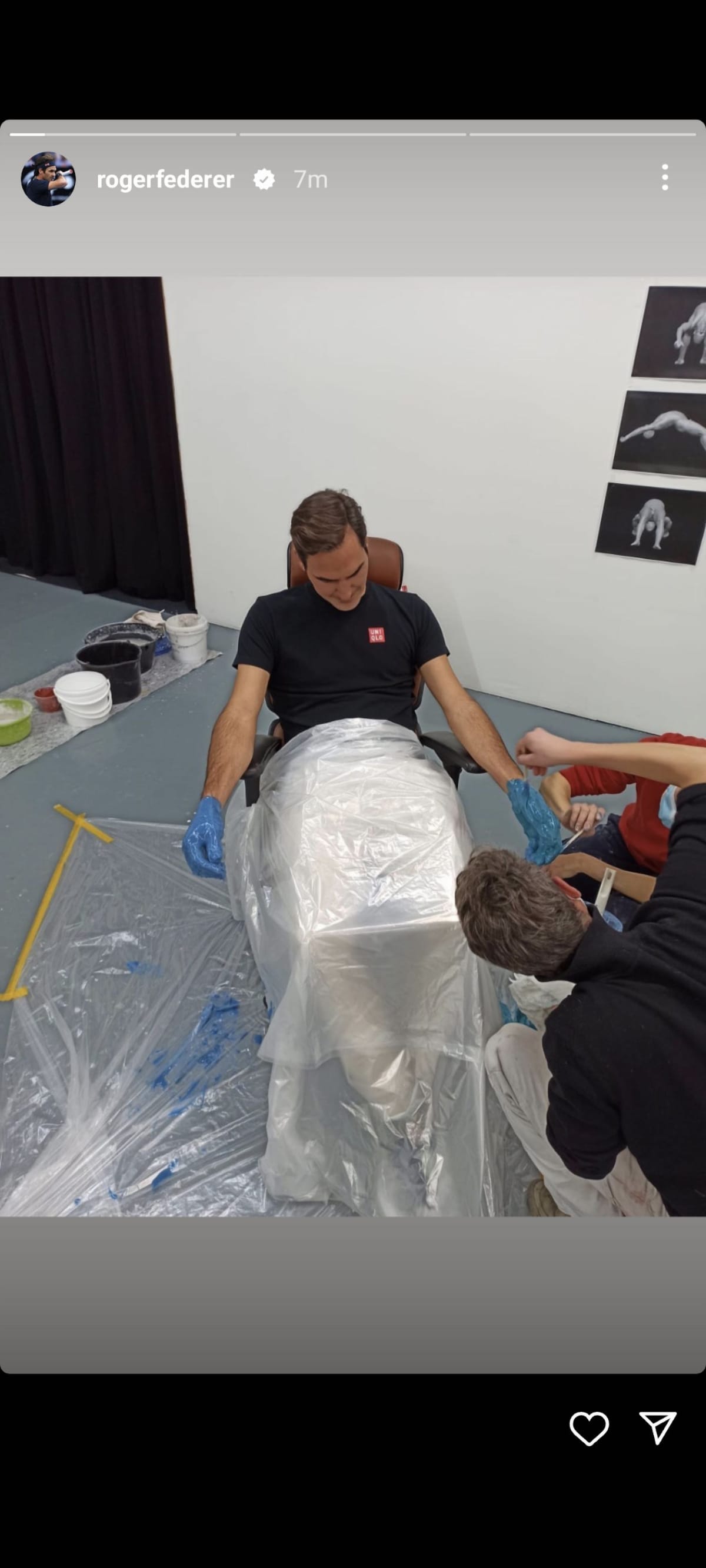 In pictures: Roger Federer shares behind-the-scenes look at his ...