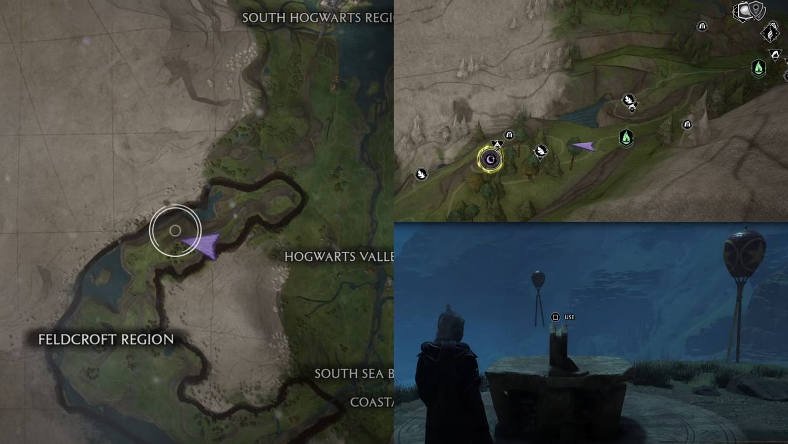 All Astronomy table locations in Hogwarts Legacy and how to use them