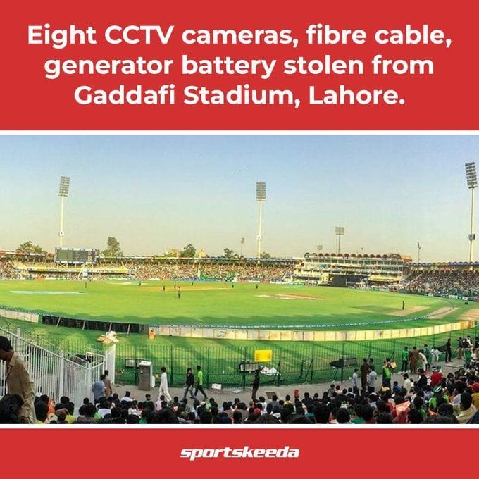 Eight CCTV cameras installed for PSL have been stolen at Gaddafi ...
