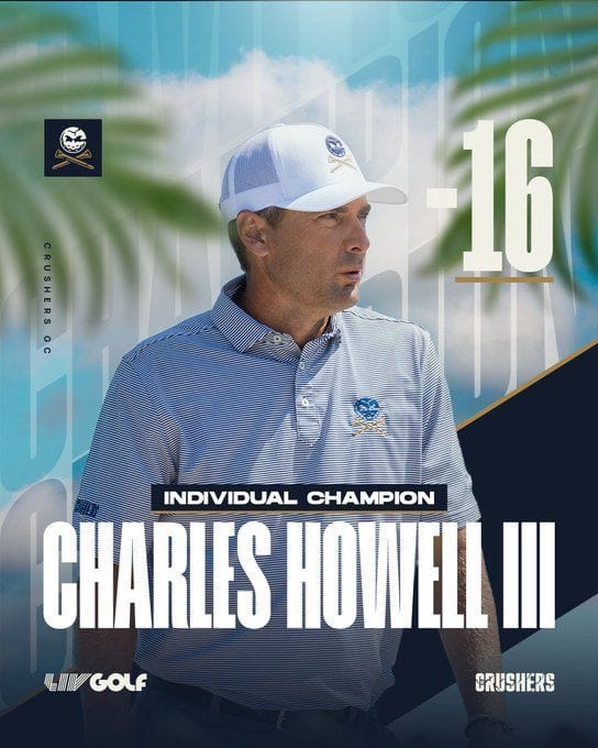 Charles Howell III wins, leads Crushers GC to victory at LIV Golf Mayakoba