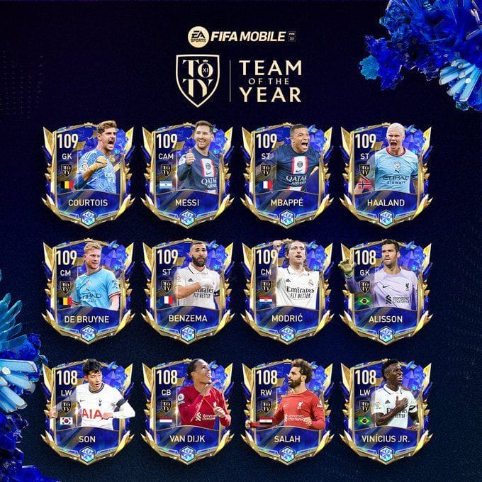 EA Sports releases FIFA Mobile TOTY cards led by Mbappe and Messi