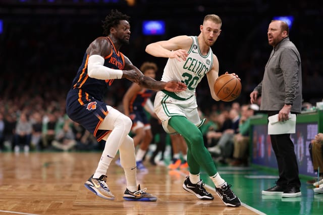 What are Sam Hauser's contract details with Boston Celtics for the NBA ...